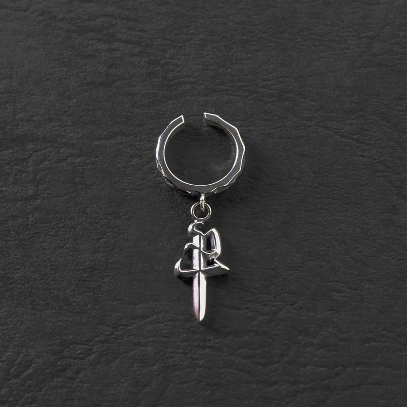 PJ Dagger Ear cuff / Silver